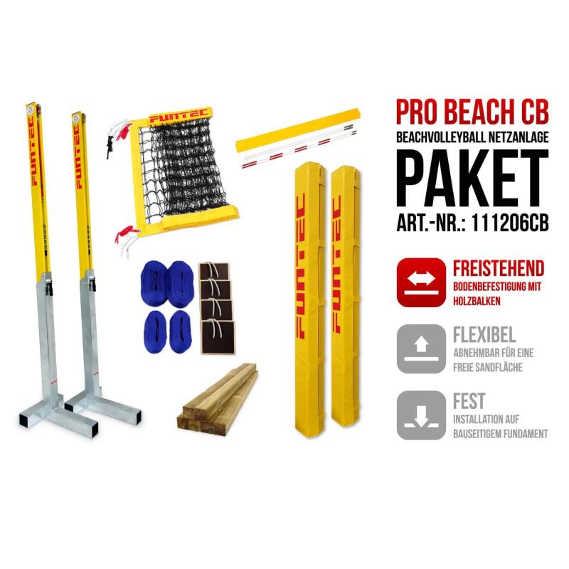 Beach volleyball set Funtec PRO BEACH CB - Court.ee